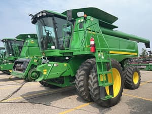 SOLD - John Deere 9870 STS Lot No. 163 Combines with 2,828 Hrs ...