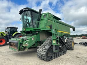 SOLD - John Deere 9870 STS Lot No. 25512 Combines with 4,254 Hrs ...