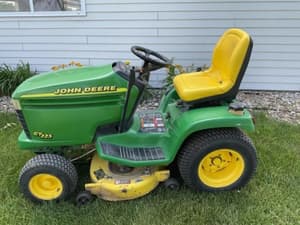 SOLD - John Deere GT225 Lot No. 2500 Other Equipment with --- Hrs ...