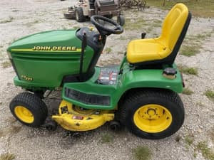 SOLD - John Deere GT225 Lot No. 9500 Other Equipment with --- Hrs ...