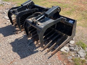 SOLD - JOHN DEERE GT80 DUAL CYLINDER GRAPPLE BUCKET 80” Other Equipment ...
