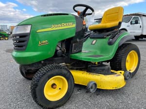 SOLD - John Deere L130 48" Hydrostatic Riding Mower Other Equipment ...