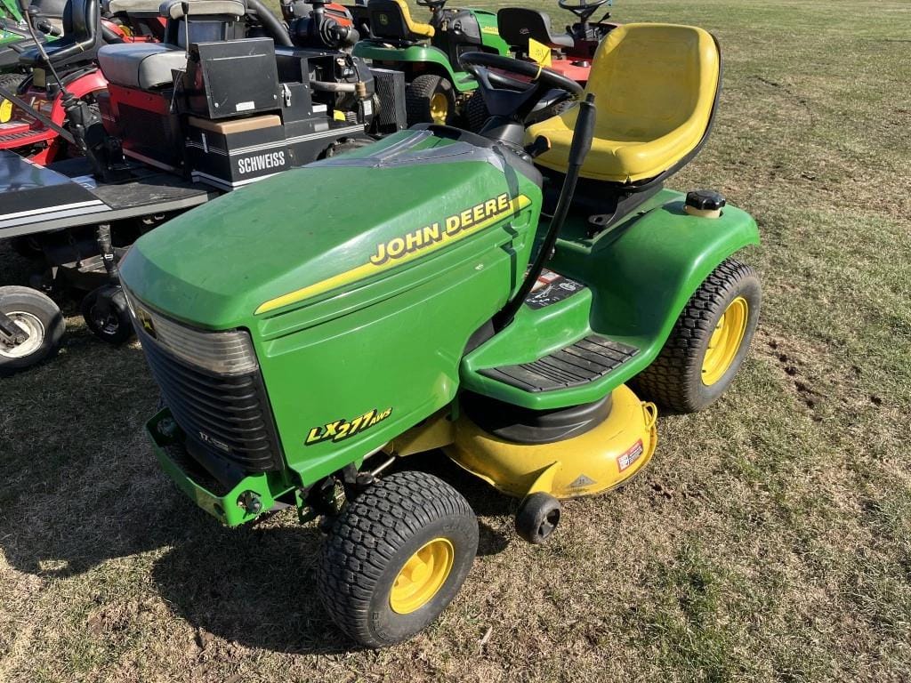 SOLD - John Deere LX277 AWS Lawn Tractor Other Equipment with 42 inches ...