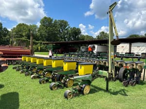 SOLD - JOHN DEERE MAXEMERGE2 7300 PLANTER, 36" SPACING, 8 ROW S# 665646 ...