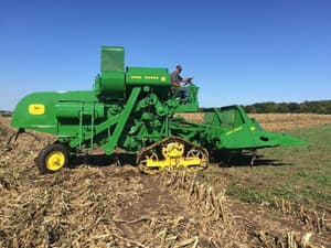 SOLD - John Deere Model 95 Round Back Combine on Tracks Combines with ...