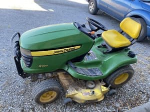 SOLD - John Deere X320 Lot No. 86 Other Equipment with 406 Hrs ...