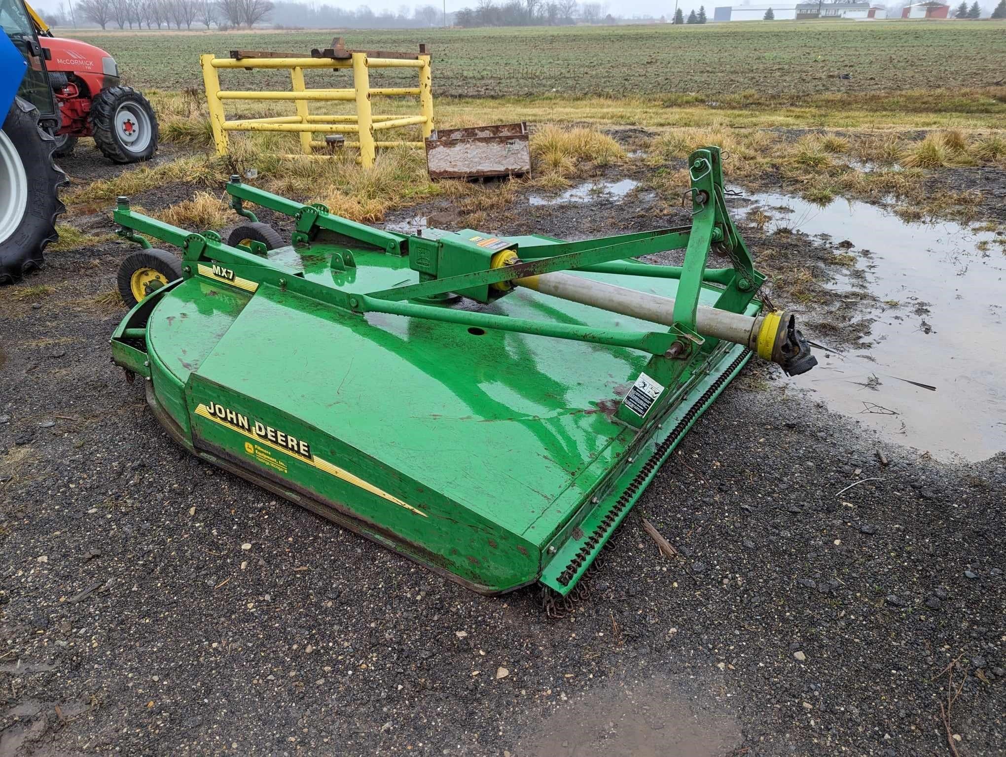 SOLD - John Deere MX7 Stock No. 50373 Hay and Forage with 7 ft ...
