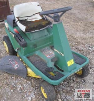 SOLD - John Deere SRX75 Riding Lawn Tractor S# 55038 (Unknown) Other ...