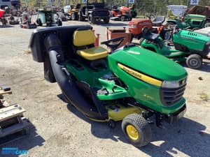 SOLD - John Deere X300 lawn tractor, 17 horsepower Kawasaki V-Twin ...