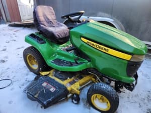SOLD - John Deere X320 Lot No. 60b Other Equipment with 537 Hrs ...