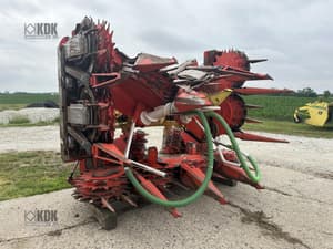 SOLD - Kemper Champion 375 Lot No. 9639 Harvesting with 24 ft | Tractor ...