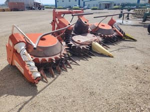 SOLD - Kemper Champion 4500 Chopper 4 Row Corn Head Harvesting with 4 ...