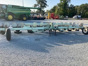 SOLD - KMC 1700 Series Stackfold Toolbar w/8-Holland Transplanter Units ...