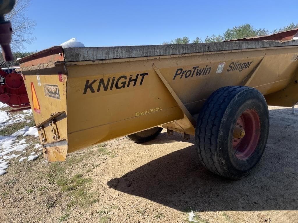 Knight 8014 Manure Handling Manure Spreaders - Dry for Sale | Tractor Zoom