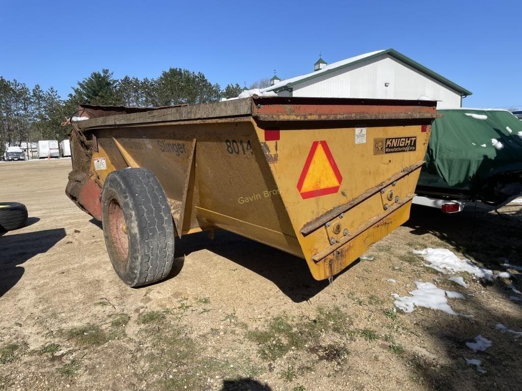 Knight 8014 Manure Handling Manure Spreaders - Dry for Sale | Tractor Zoom