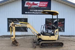 SOLD - Komatsu PC18MR-2 Mini Excavator Construction with 1,309 Hrs ...
