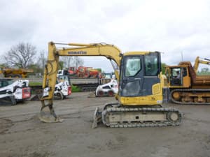 SOLD - Komatsu PC78 Excavator (QEA 2593) Construction with 8,813 Hrs ...