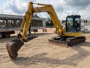 SOLD - Komatsu PC78MR-6 Lot No. 152030 Construction with 3,634 Hrs ...
