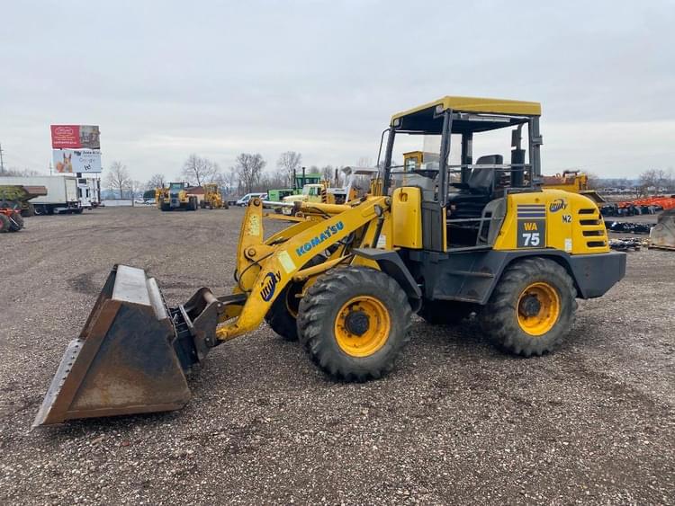 SOLD - Komatsu WA75-3 Construction Wheel Loaders | Tractor Zoom