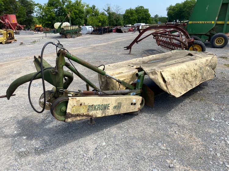 SOLD - Krone AM242 Hay and Forage Mowers - Disk | Tractor Zoom