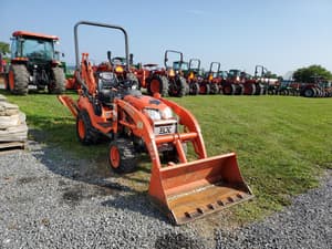 SOLD - Kubota BX24 Tractor Loader Backhoe Lot No. 691 Construction with ...