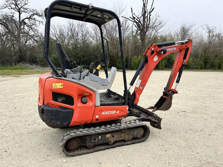 Kubota KX018-4 Construction Compact Excavators for Sale | Tractor Zoom