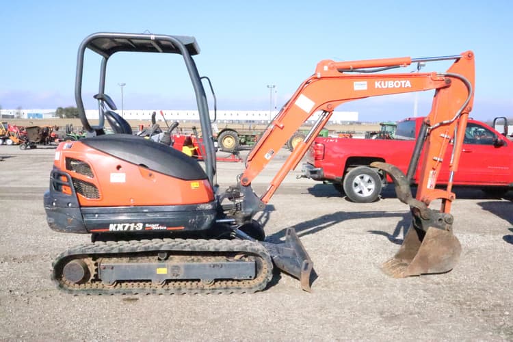 SOLD - Kubota KX71-3 Construction Compact Excavators | Tractor Zoom
