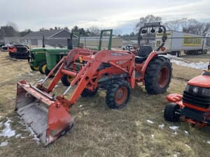 SOLD - Kubota L3600 Tractor and LA680 Loader Tractors with 1,198 Hrs ...