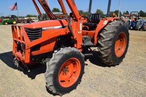 SOLD - KUBOTA M5400 UTILITY SPECIAL ROPS 4WD W/ LA1001 LDR BUCKET ...