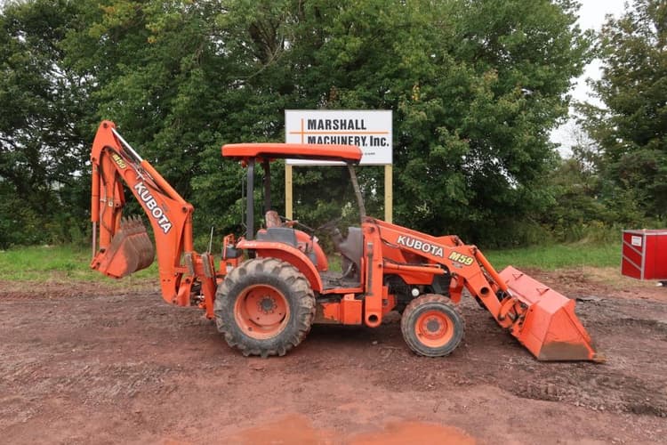 SOLD - Kubota M59 Construction Backhoe Loaders | Tractor Zoom