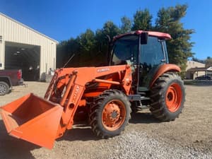 SOLD - Kubota M7040 Diesel Tractor w/ LA1153 Loader - C/H/A, 4WD, Hyd Shuttle Tractors with ...