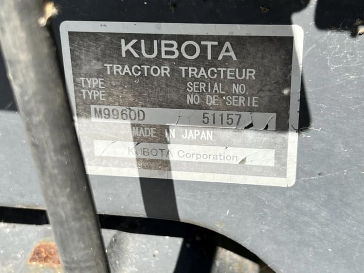 Kubota M9960 Tractors 100 to 174 HP for Sale | Tractor Zoom