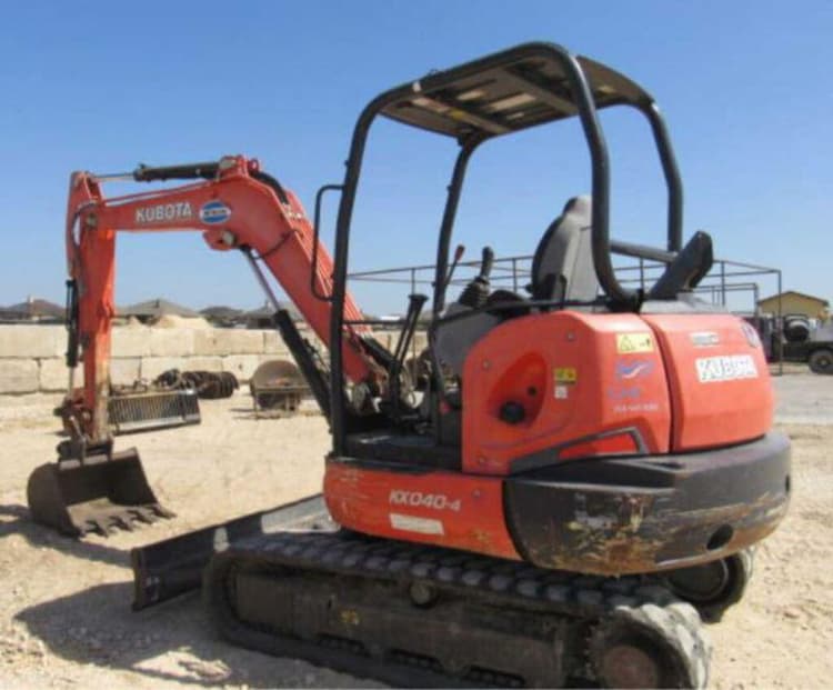 Kubota KX040-4 Construction Compact Excavators for Sale | Tractor Zoom