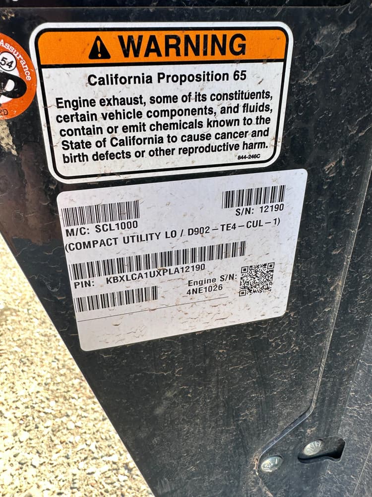 Kubota SCL1000 Construction Compact Track Loaders for Sale | Tractor Zoom