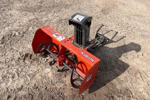 SOLD - Kubota TG742 Lawn Tractor Snow Blower Lot No. 343C Other ...