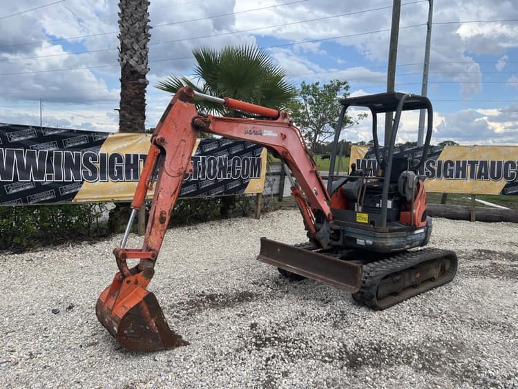 Kubota U25 Construction Compact Excavators for Sale | Tractor Zoom