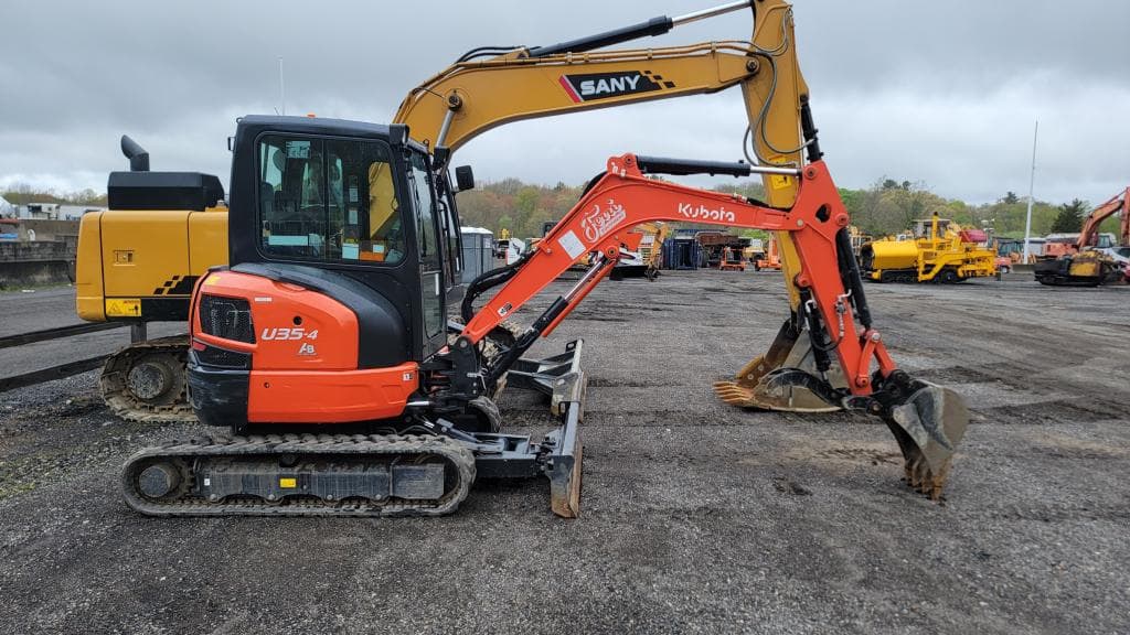 Kubota U35-4 Construction Compact Excavators for Sale | Tractor Zoom