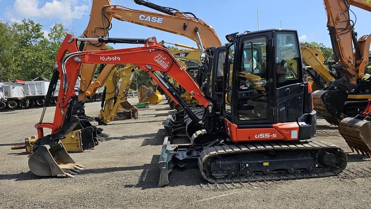 Kubota U55-5 Construction Compact Excavators for Sale | Tractor Zoom