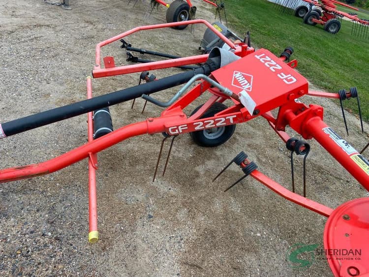 Kuhn GF222T Hay and Forage Hay - Rakes/Tedders for Sale | Tractor Zoom