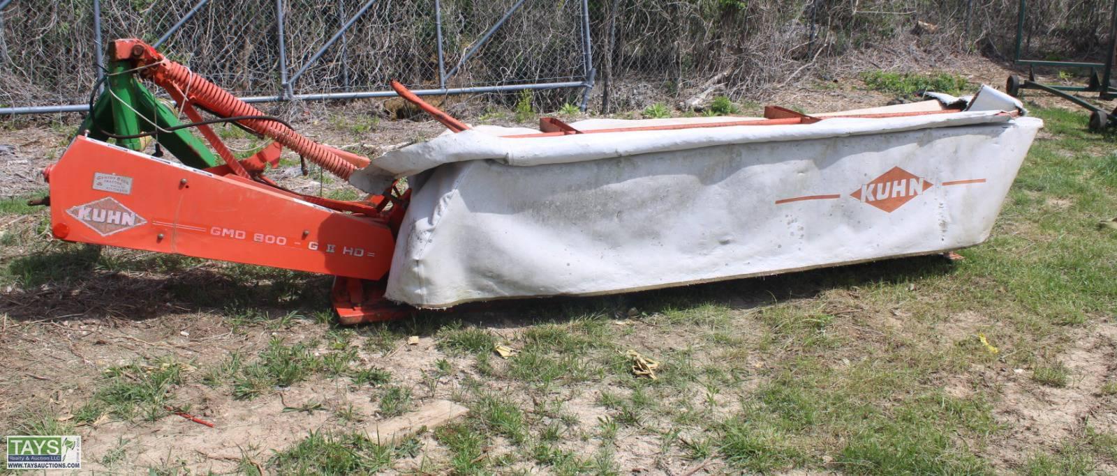 Kuhn GMD 800 GII Hay and Forage Mowers - Disk for Sale | Tractor Zoom