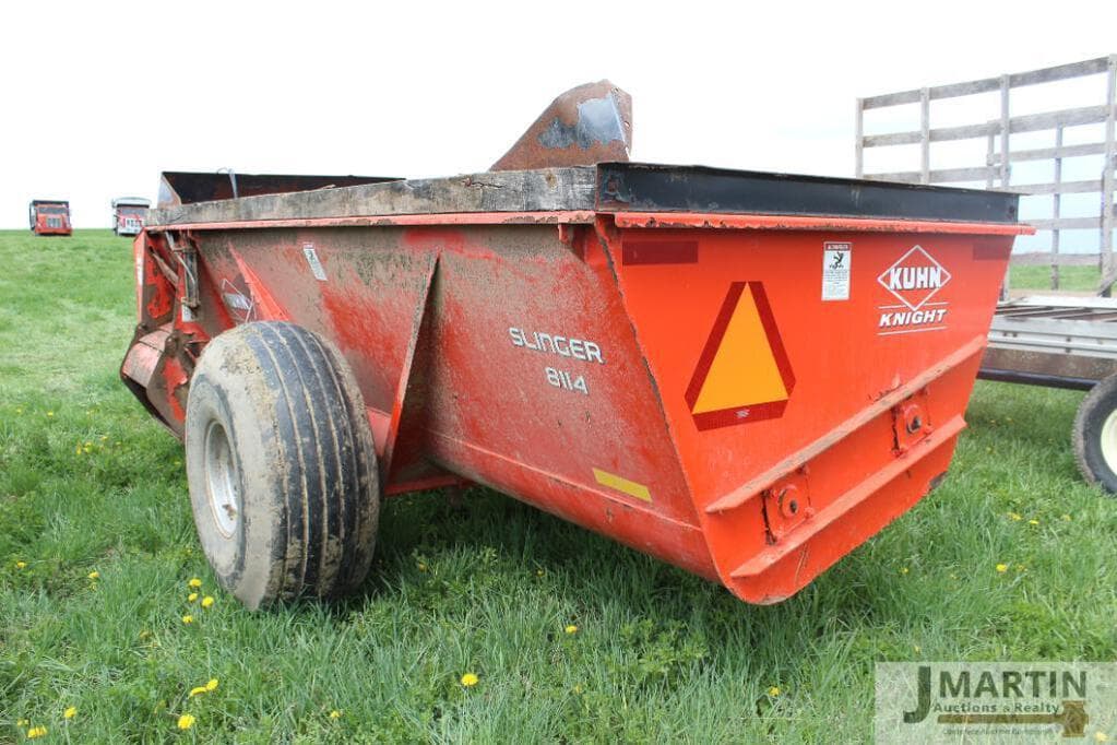 Kuhn Knight 8114 Manure Handling Manure Spreaders - Dry for Sale ...
