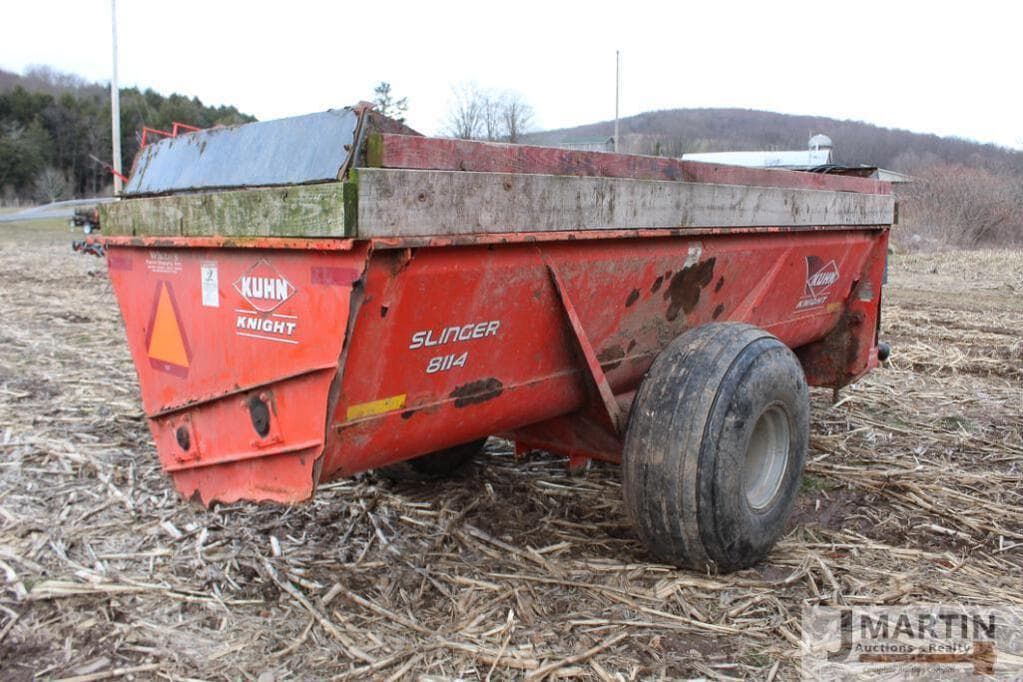 Kuhn Knight 8114 Manure Handling Manure Spreaders - Dry for Sale ...