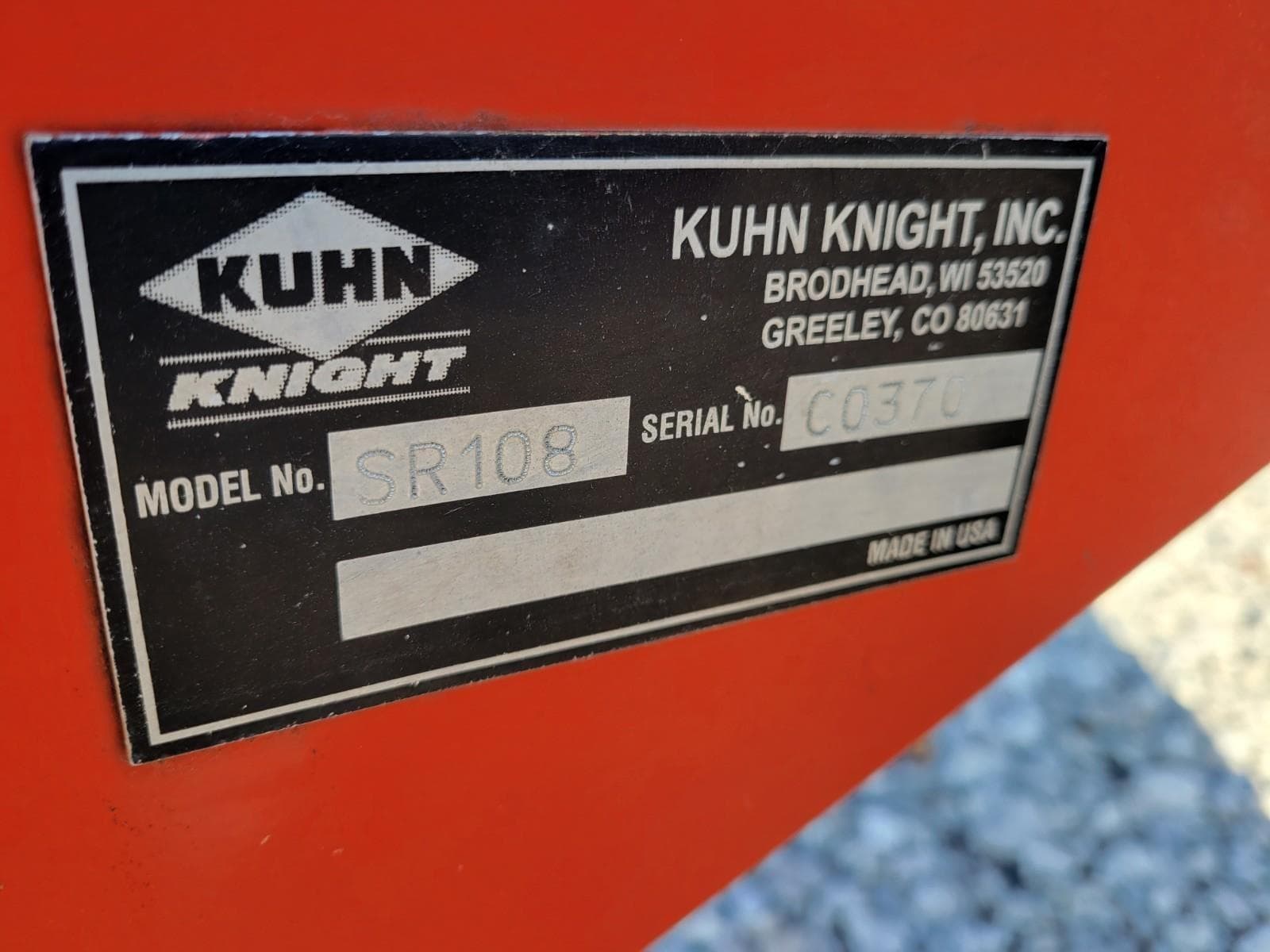 Kuhn SR108 Hay and Forage Hay - Rakes/Tedders for Sale | Tractor Zoom
