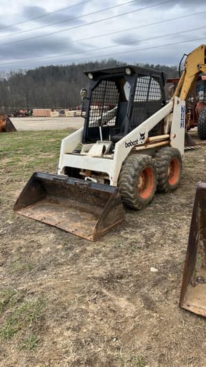 SOLD - L- 9 BOBCAT 743 SKID STEER- 743 BOBCAT1631 HOURS SHOWING ...