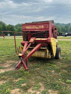 SOLD - L10- NEW HOLLAND 845 CHAIN HAY BALER Hay and Forage with ...