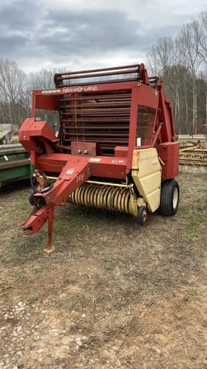SOLD - L10- NEW HOLLAND 851 BALER- 851 AUTO WRAP BALER Hay and Forage ...