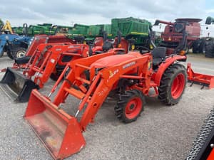 SOLD - L320 KUBOTA TRACTOR WITH LA524 LOADER Tractors with 642 Hrs ...