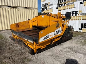 SOLD - LeeBoy L8000T Lot No. 11174 Construction with 3,662 Hrs ...