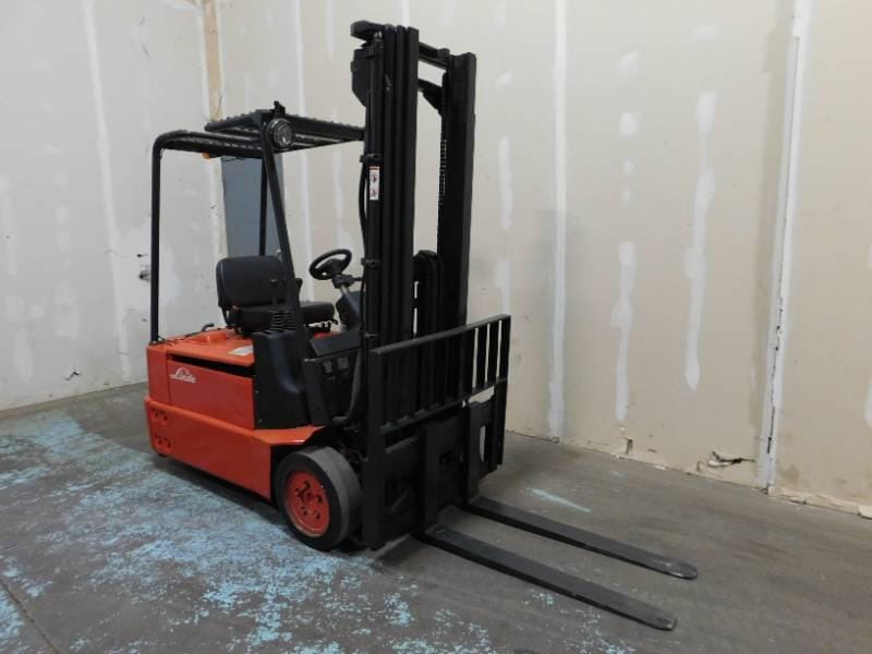 SOLD - Linde E16 Electric Forklift Construction with 6,391 Hrs ...