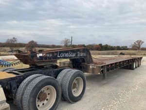 SOLD - LONESTAR TRIPLE AXLE ROLLING TAIL BOARD TRAILER GOOD SHAPE READY ...